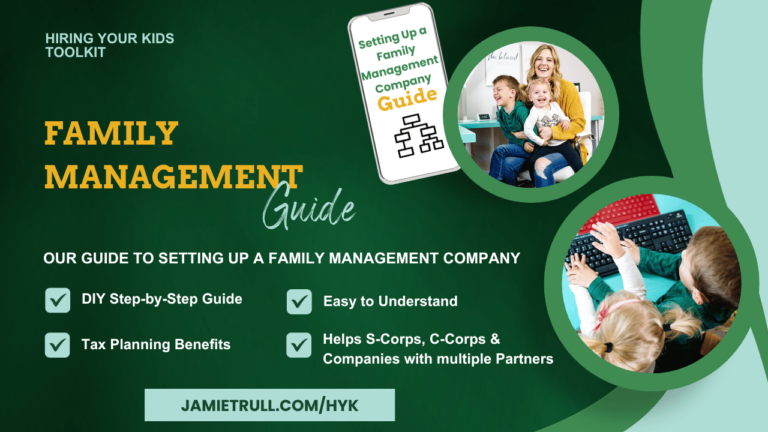 How to Set Up a Family Management Company To Hire Your Kids